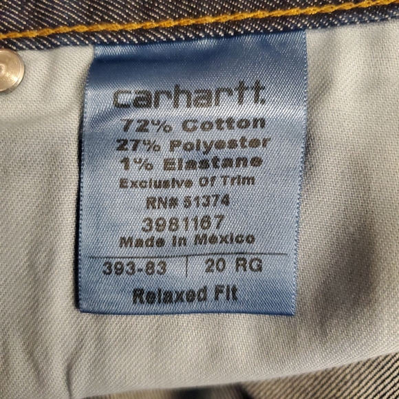 Carhartt | Jeans | Carhartt Work Jeans Womens 2 Rg Relaxed Fit Rn 5374 3981167 1840 | Poshmark